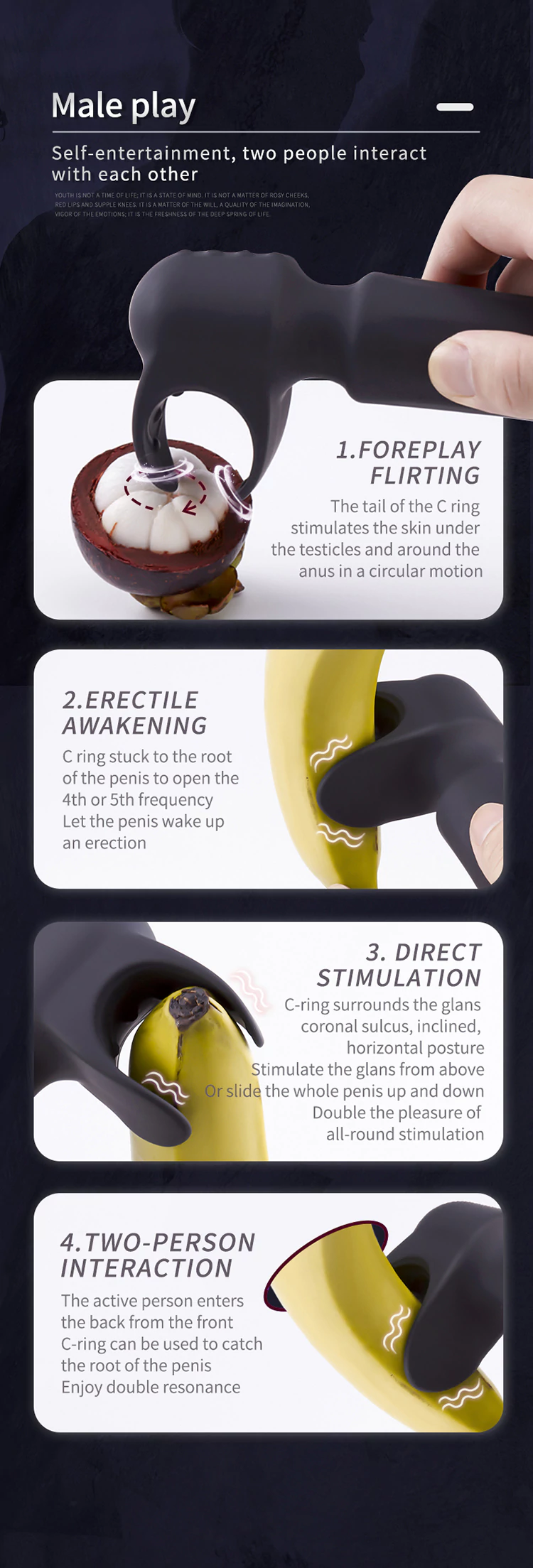 Roomfun | Male AV Vibrator (QS-026)